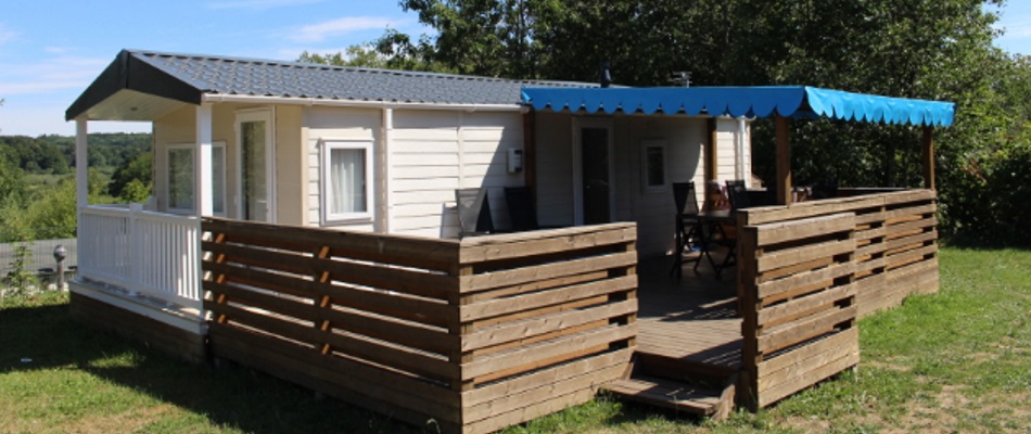 Mobile home Sunset Luksus med 4-6 sovepladser - i lejet mobilhome